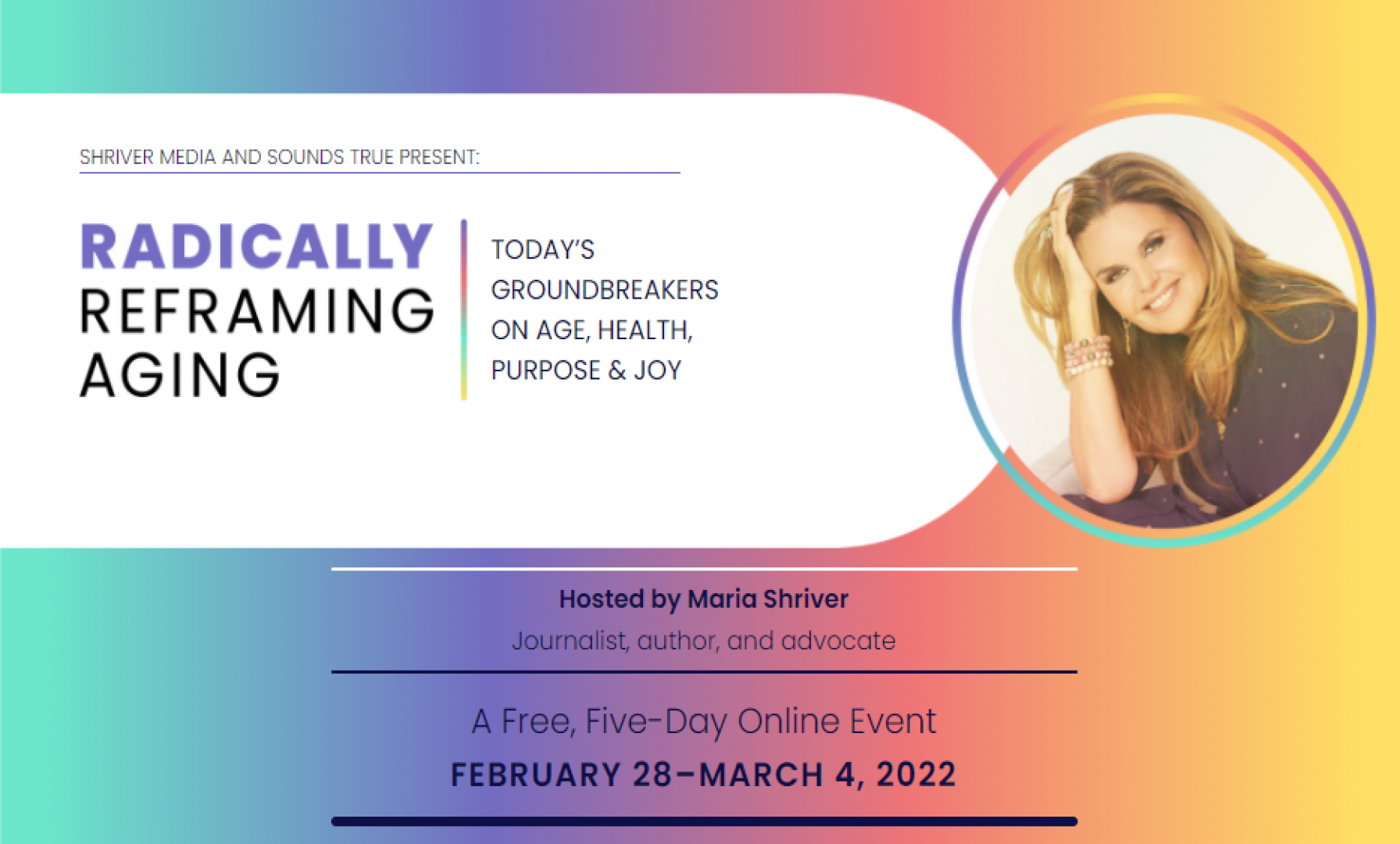 Radically Reframing Aging - Day 2 - Healthy Aging CORE National