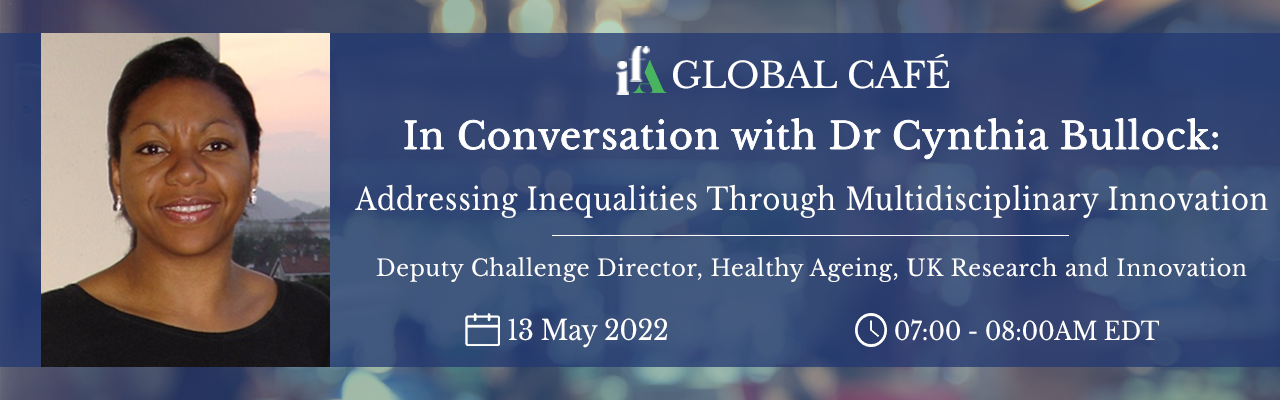 IFA Global Cafe: In Conversation with Dr. Cynthia Bullock on ...