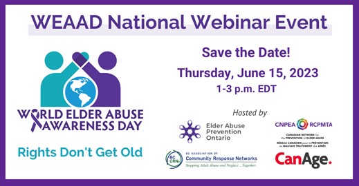Rights Don't Get Old: WEAAD National Webinar Event - Healthy Aging CORE ...